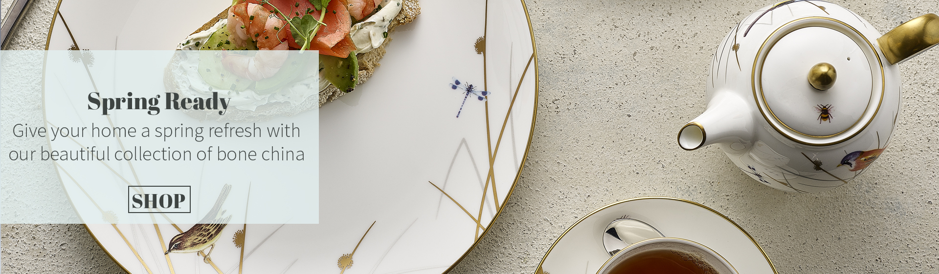 English bone china designed and manufactured by William Edwards